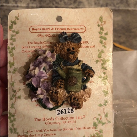 Boyds Bears | Other | Boyds Bear Pin | Poshmark